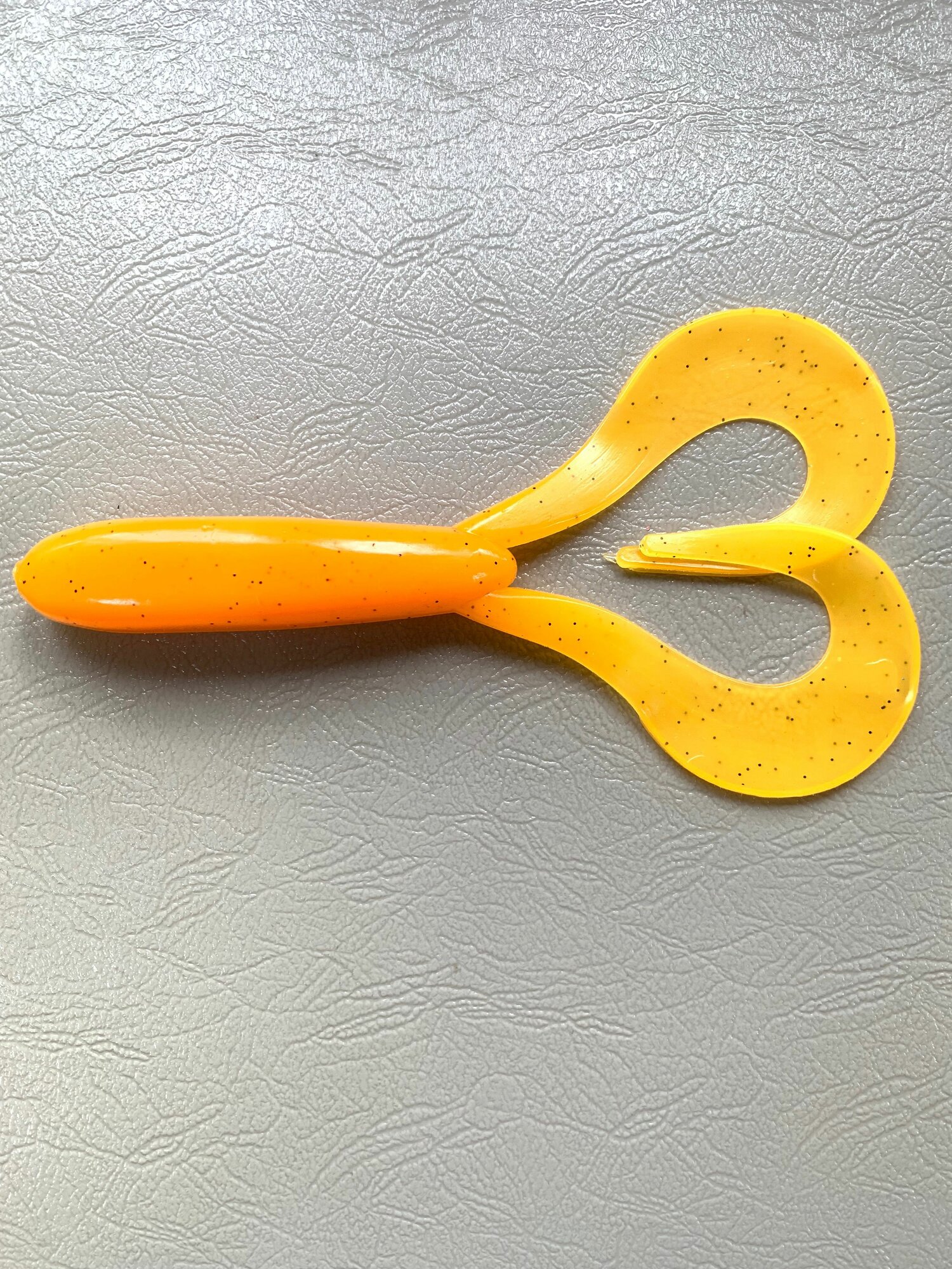 Мягкая силиконовая приманка Лягушка (Pike Frog Ширасу), цвет Оранжево-лимонный (Orange-Lemon), вес 50 гр, уп. 1 шт.