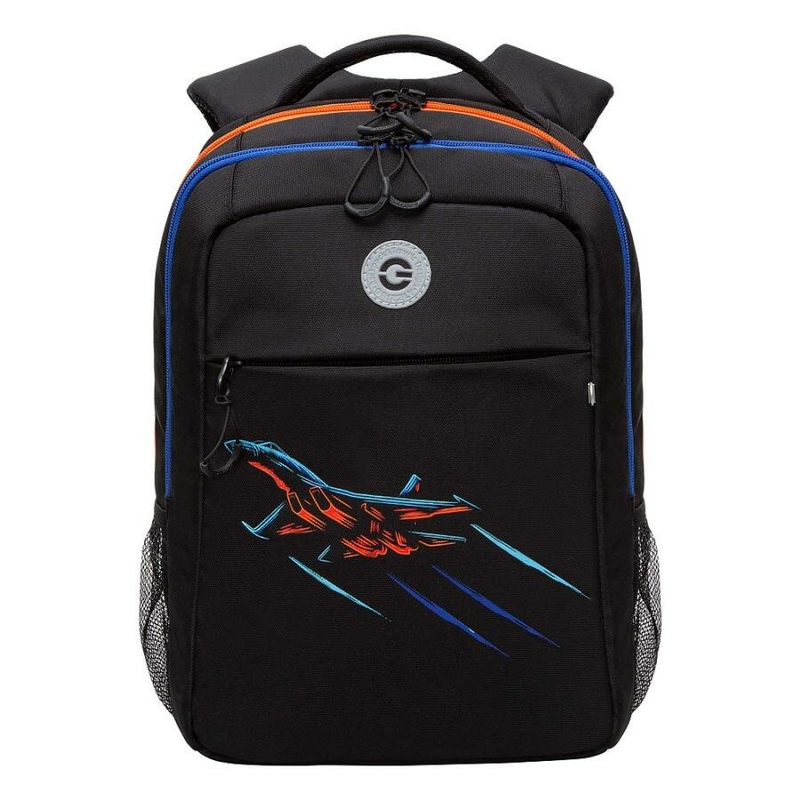 Рюкзак молодежный GRIZZLY с карманом для ноутбука 13", анатомической спинкой, для мальчик RB-456-4/1