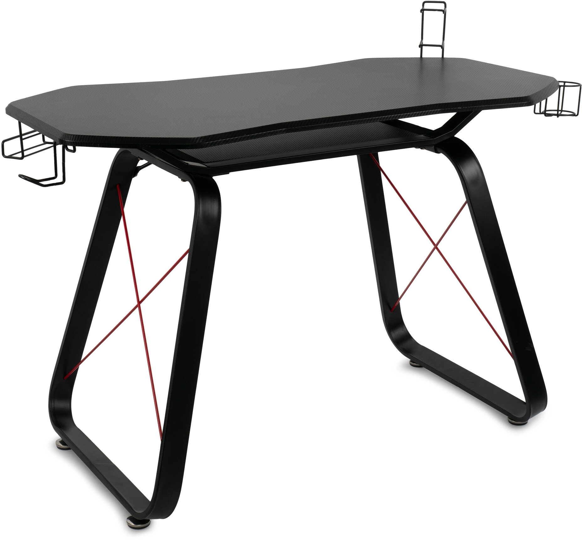 Стол игровой Oklick 531G, МДФ, карбон