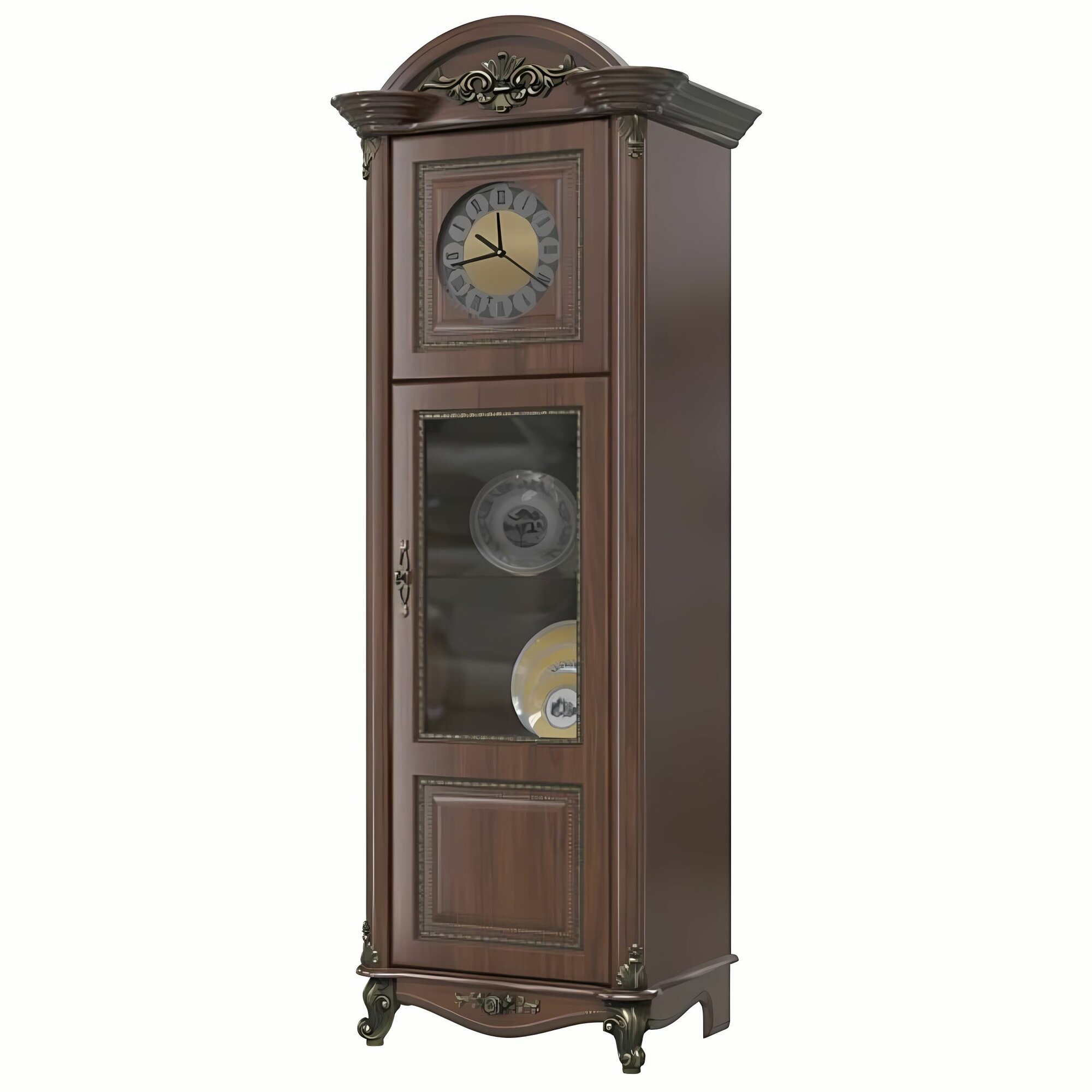 Шкаф с часами (670х516х2000)мм