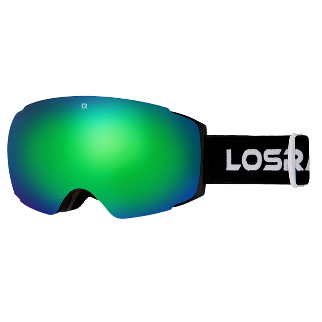 Маска г/л LOSRAKETOS Nikron black/chrom