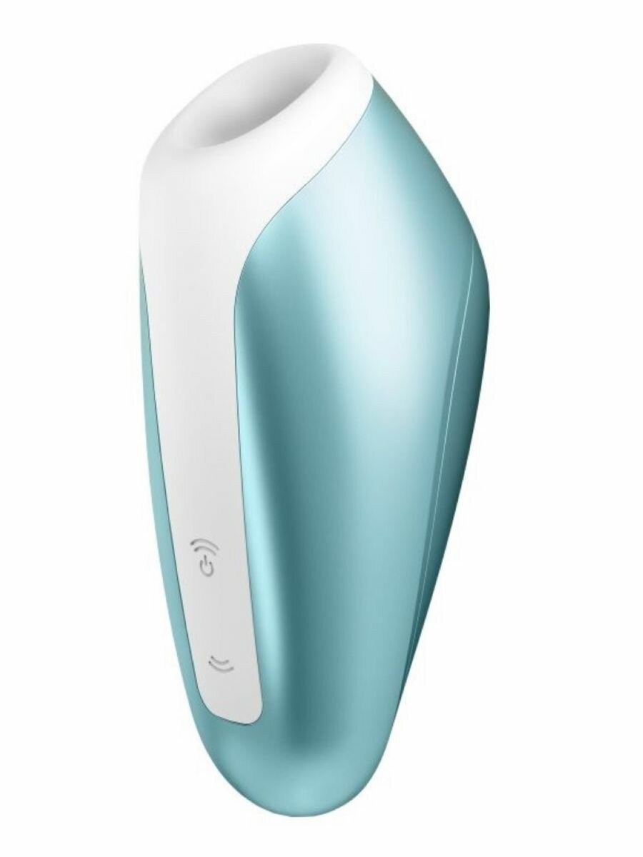 Голубой вакуумный массажер Love Breeze