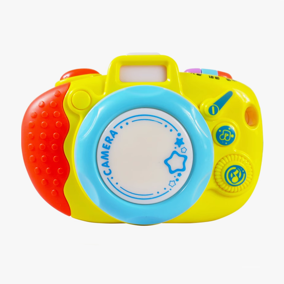 Игрушка музыкальная для малышей Jile Toys Фотоаппарат, свет, размер: 12х8х5,5 см