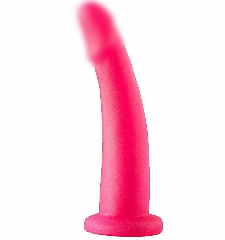 Анальная пробка, розовая, гелевая, 17см