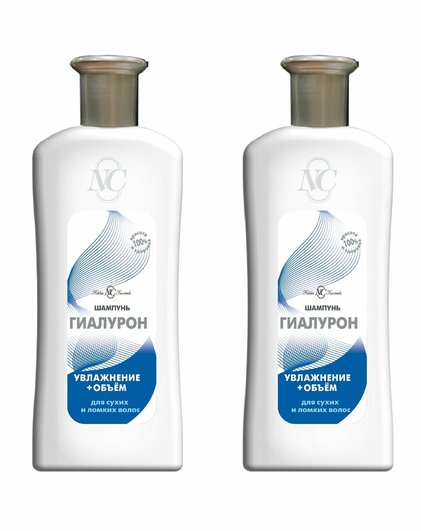 Невская косметика Шампунь для волос Гиалурон, 400 мл, 2 шт