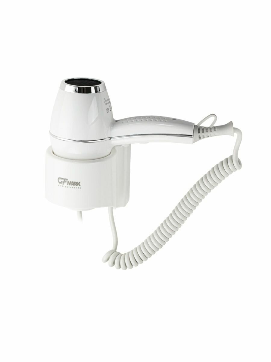 Фен для волос настенный для ванной GFmark