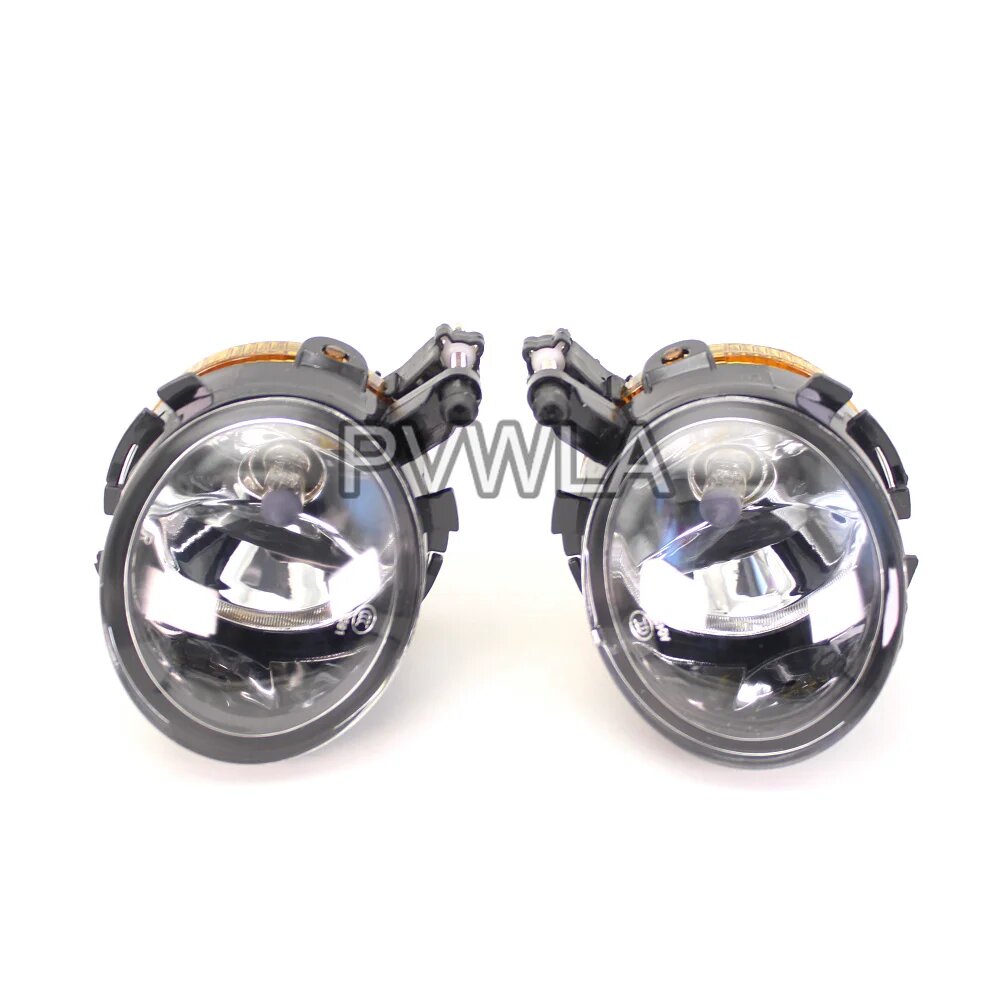 Для Seat Leon 1P1 хэтчбек 2005 2006 2007 2008 2009 2010 2011 2012 передняя галогенная противотуманная фара с лампочками, накладка на решетку Pair Light