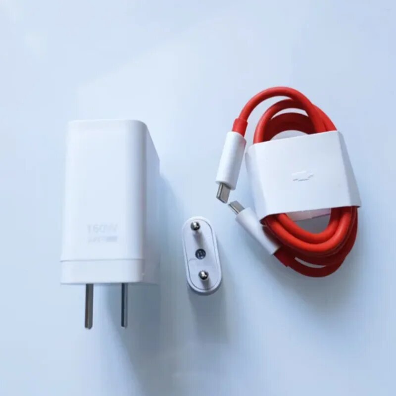 Новое быстрое зарядное устройство OnePlus 10T 160 Вт SuperVOOC, адаптер питания для EU add Cable