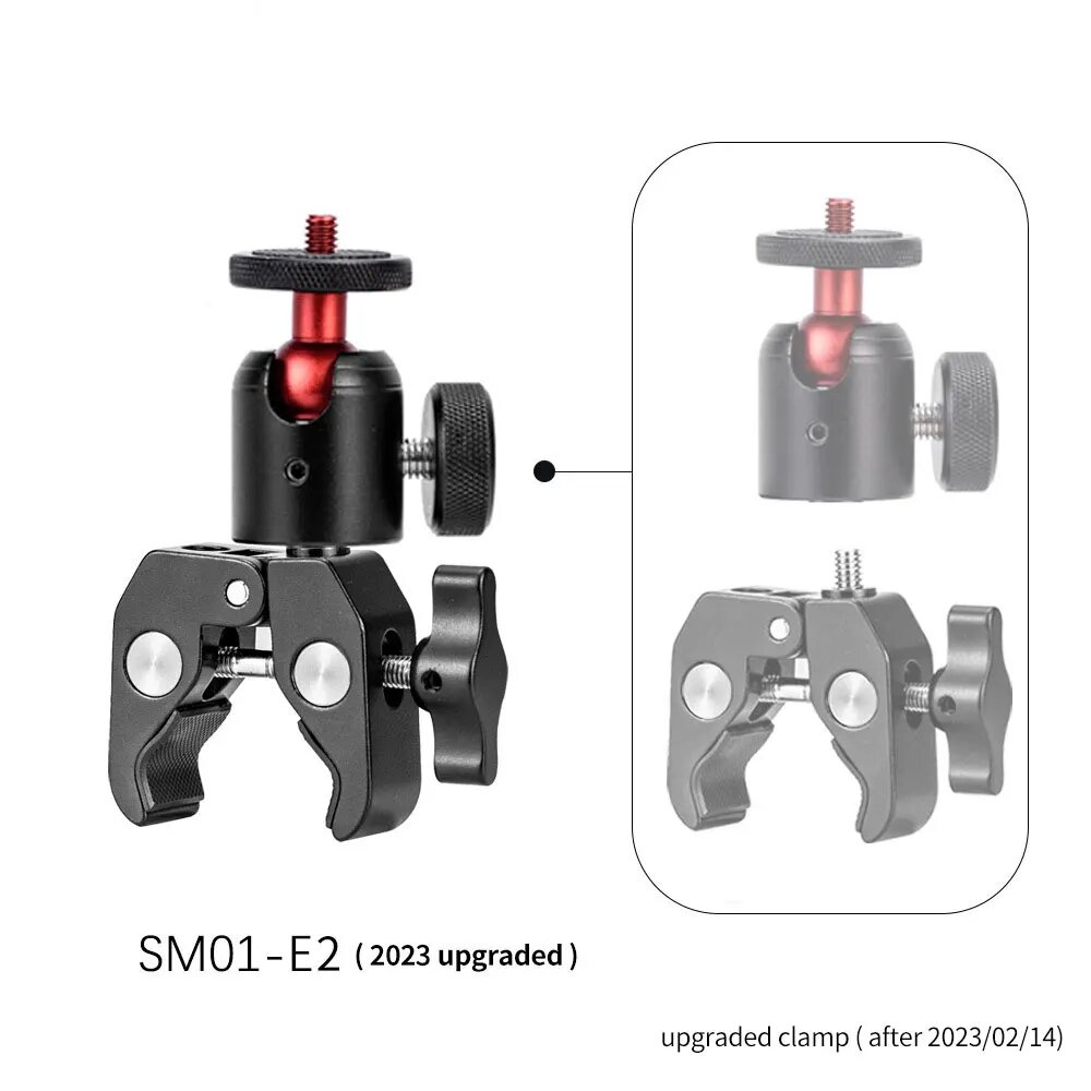 Невидимая палка для селфи TUYU для GoPro Max Hero 12 11 Insta360 X4 X3 X2 SM01-E2-upgrade