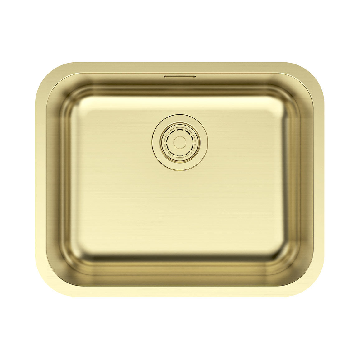 Кухонная мойка Paulmark VELLO 53 UNI VE53-LG светлое золото Нержавеющая сталь