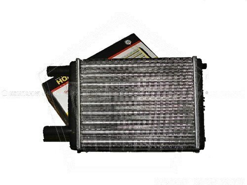 Радиатор отопителя для а/м газ 3302-2705-2217 бизнес (2-х ряд. алюм.) d=20 mm hofer (2705-8101060)