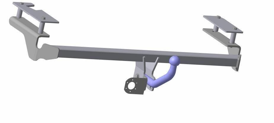 Фаркоп WESO 1165-A на Opel Astra (L48) HB 2004/3 - 2010