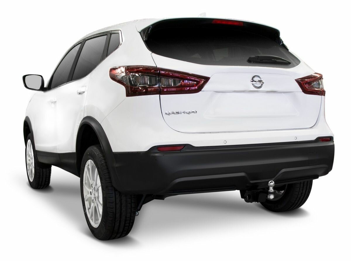 Фаркоп под квадрат Berg для Nissan Qashqai I, II поколение 2006-2019 2019-н. в, шар E, 1500/75 кг, F.4111.002