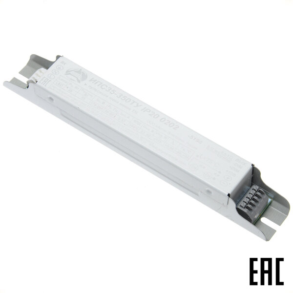 Драйвер ИПС35-350ТУ IP20 0202 диммируемый 176-264В вых: 350mA/33-90В 35Вт Аргос-Трейд