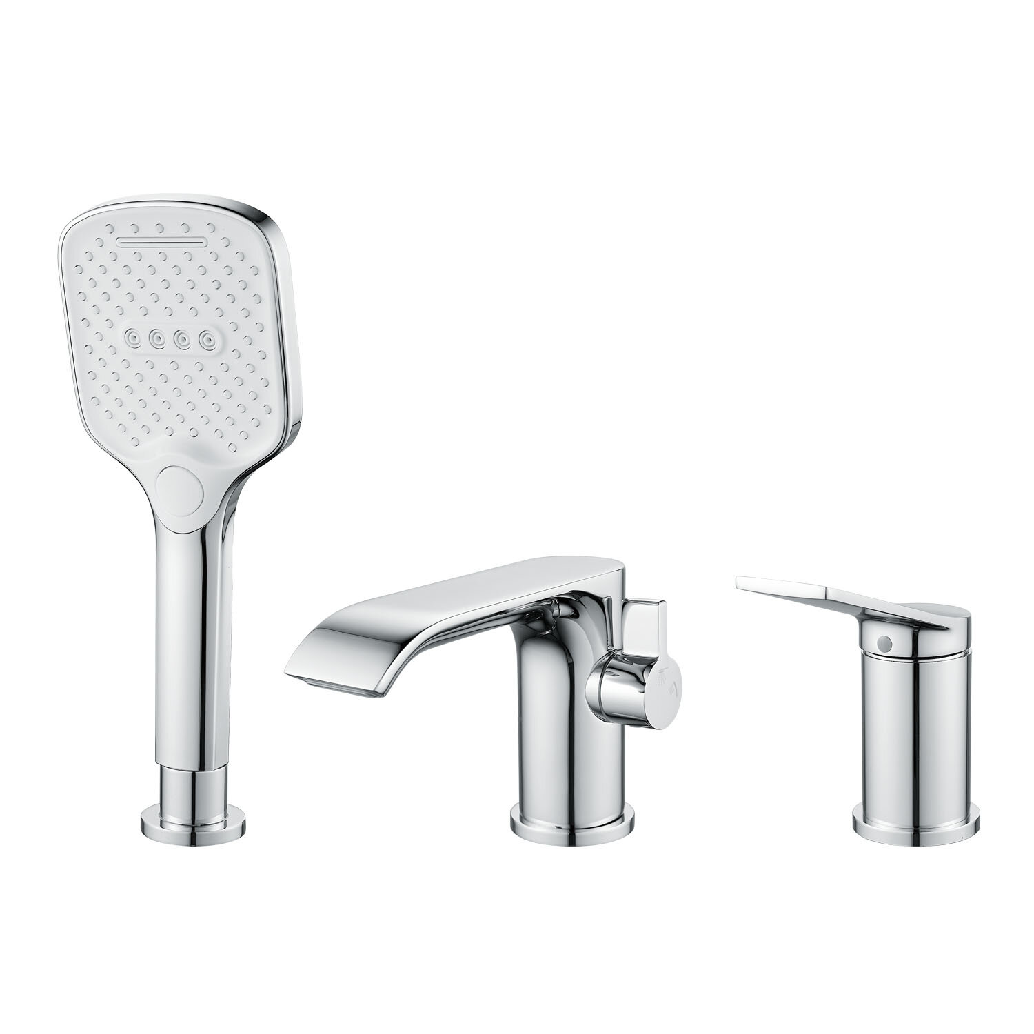 Встраиваемый смеситель Shevanik S4112, для ванны, каскадный излив