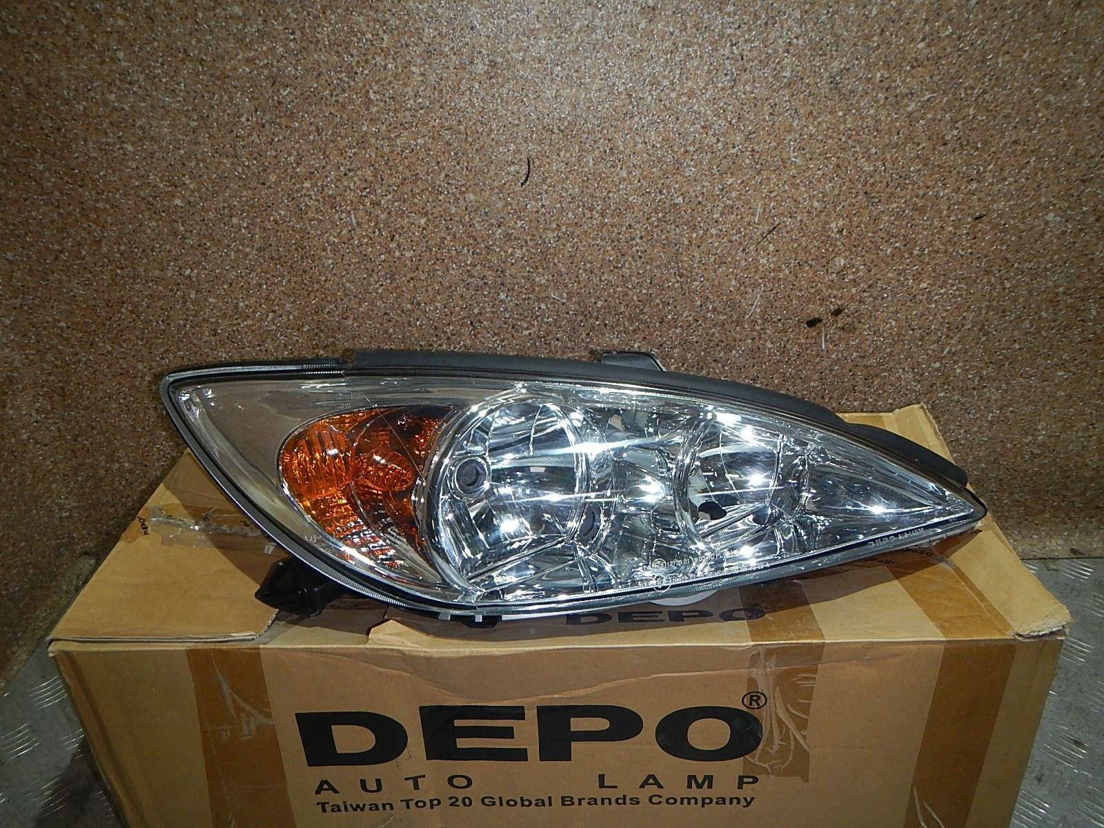 Б/У Фара правая, Toyota (Тойота)-CAMRY 30 (01-06) TOYOTA CAMRY 30 (01-06) -04,DEPO. Новая. 381938 TOYOTA арт. 21211D3RLDE