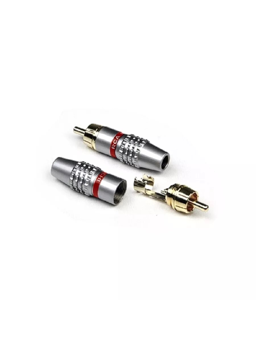 RCA400M RD Разъем тюльпан кабельный RCA 1 шт.