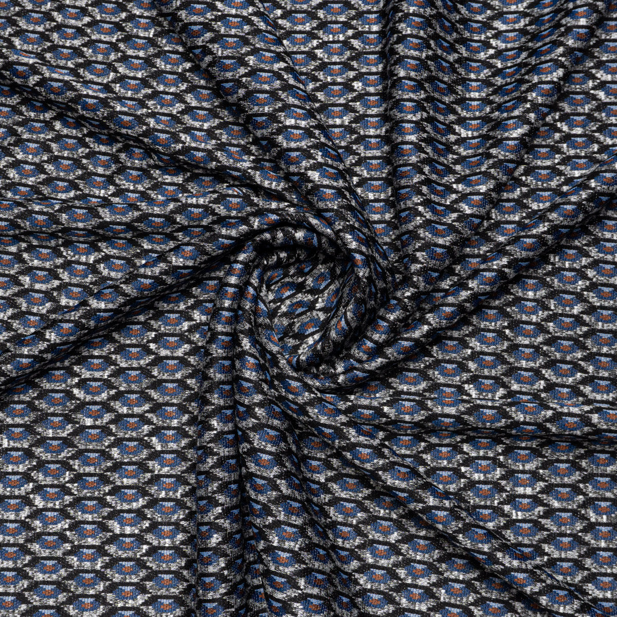 "Джерси принт" - трикотажная ткань с геометрическим рисунком