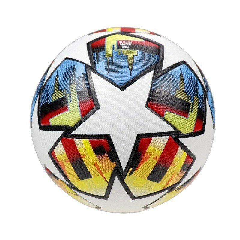 Футбольный мяч Jokus "Лига чемпионов", ручная работа, искусственная кожа