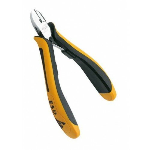 NWS Бокорезы для электроники 115 мм, закруглен, без фаски C1,2 ручки ESD (арт. 021F-OW-79-ESD-115)