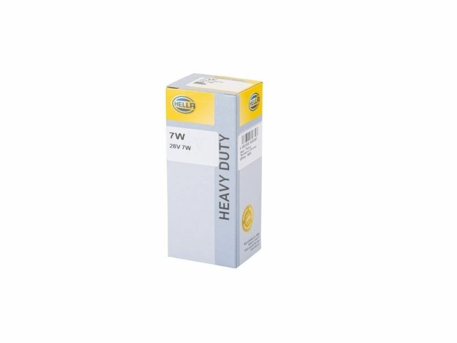 HELLA 8GA002072301 Лампа накаливания, Цокольная лампа накаливания 28v, BA15d