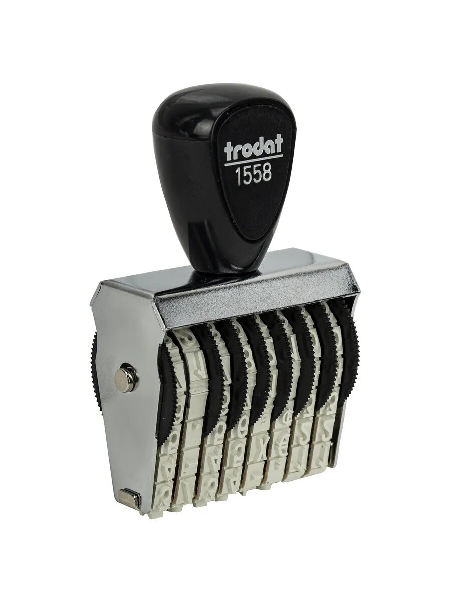 Нумератор ручной ленточный, 8 разрядов, оттиск 38х5 мм