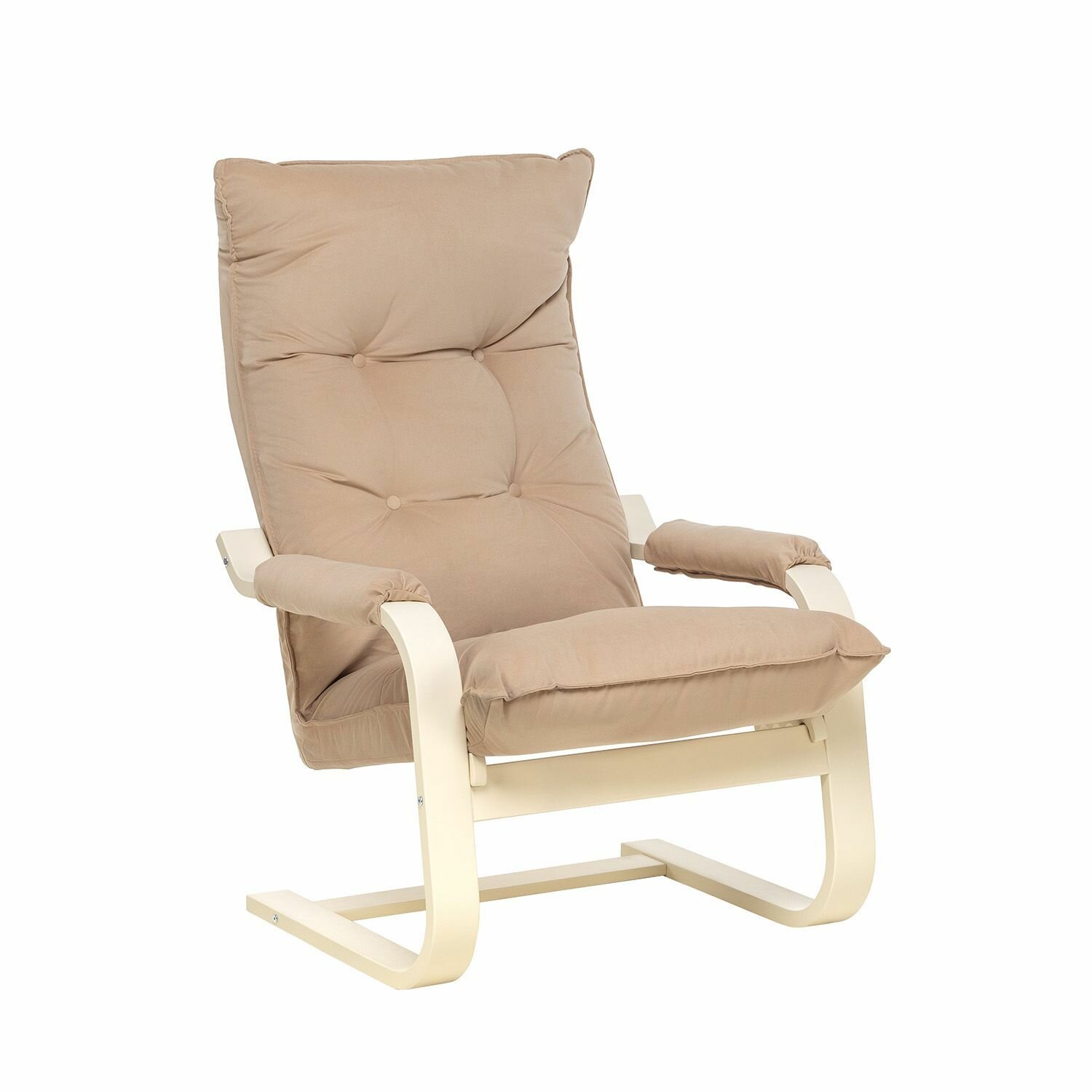 Кресло-трансформер Leset Оливер Слоновая кость, ткань V 18