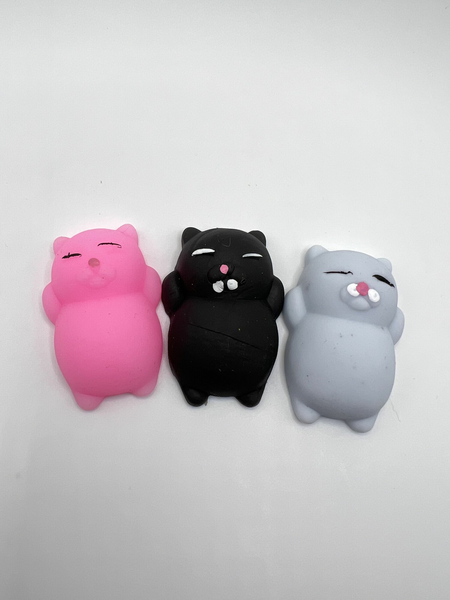 Игрушка антистресс сквиши котики/ набор таба 3 шт/ набор для детей
