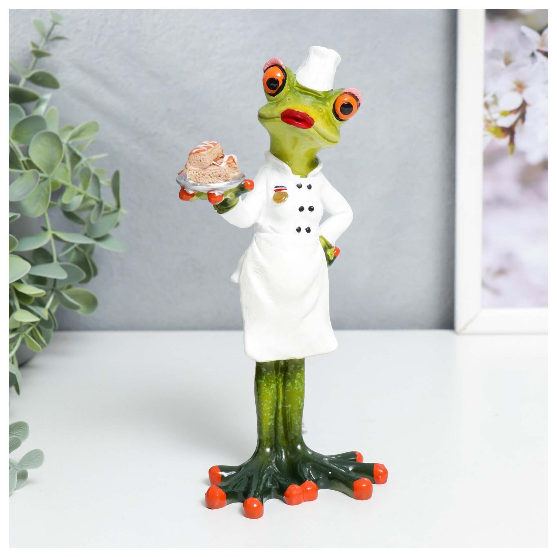 Фигурка «Лягушка Шеф-Повар»