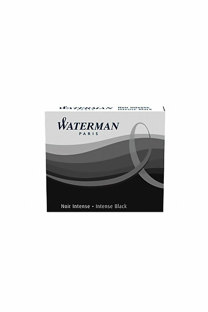 Waterman Чернила (картридж), черный, в упаковке, S0110940