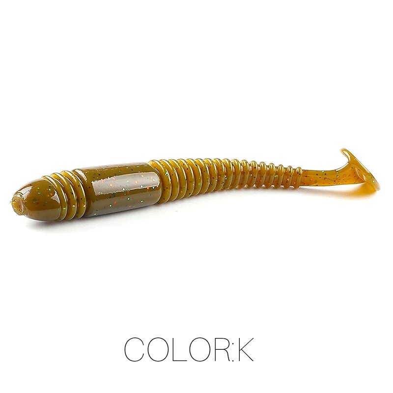 Swing Impact Ring Shad, 100mm, Цвет K, 5шт
