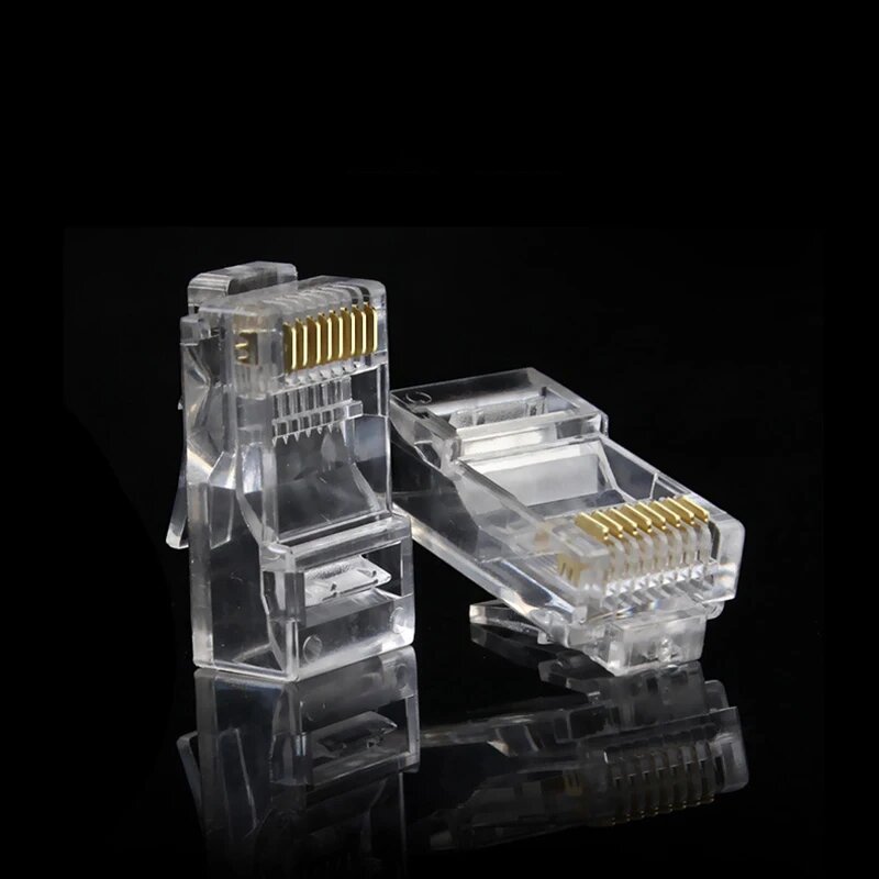 RJ-45 модуль сетевого кабеля CAT-5/5e 8-жильный 50pcs