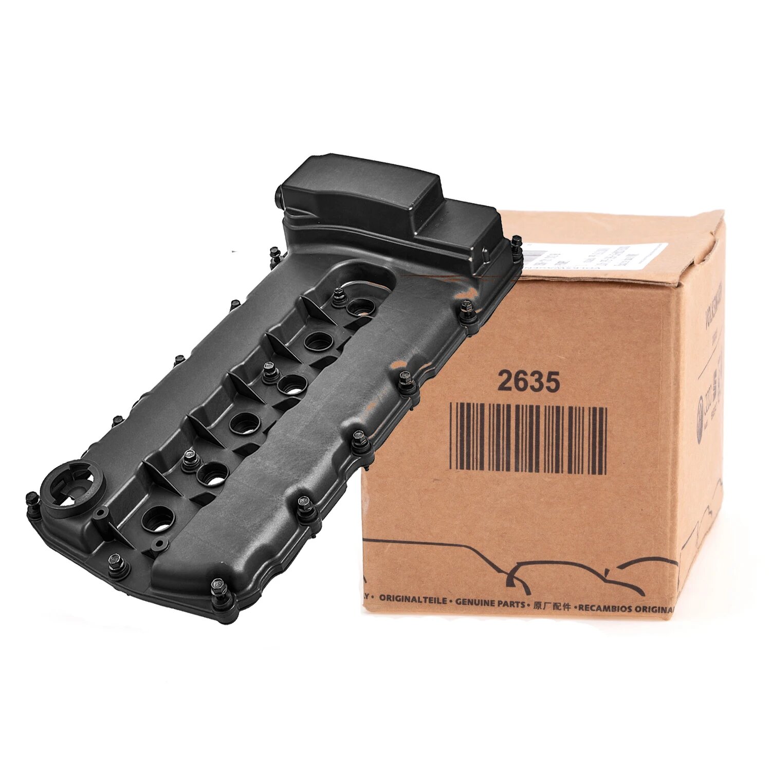 Крышка клапана двигателя с болтами и уплотнением 03H 103429 L,03H 103429 Б/Ч/К/Д для AUDI Q7 2006-10, VW EOS, Passat B6/B7, Phaeton, Touareg 3.6V6 FSI