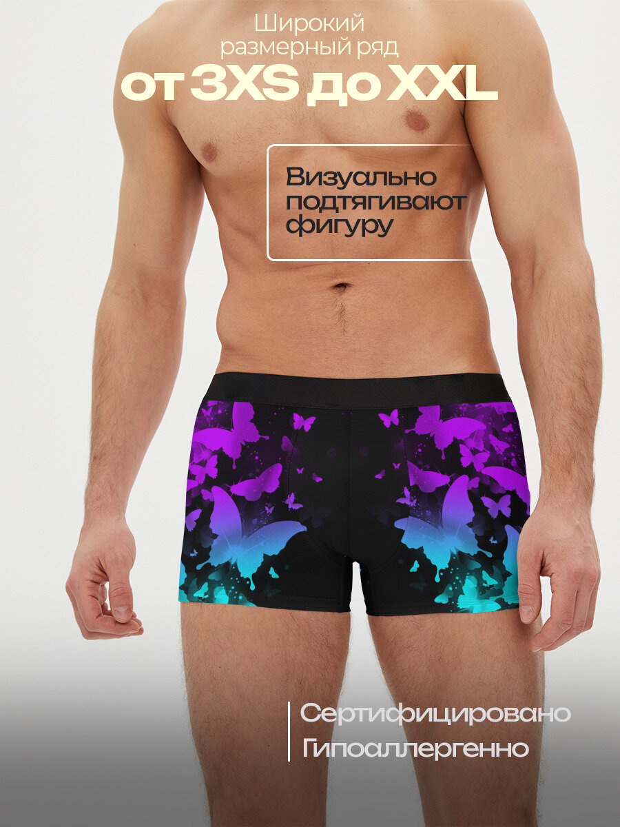 Трусы Lacotton.ru Разные неоновые принты