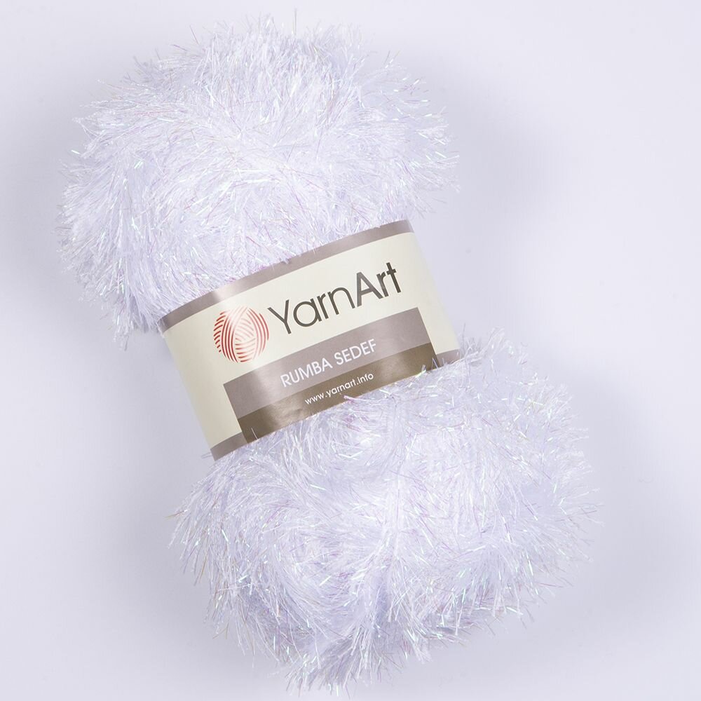Пряжа YarnArt Rumba 106 ультрабелый (100г/160м, упаковка 5 мотков)