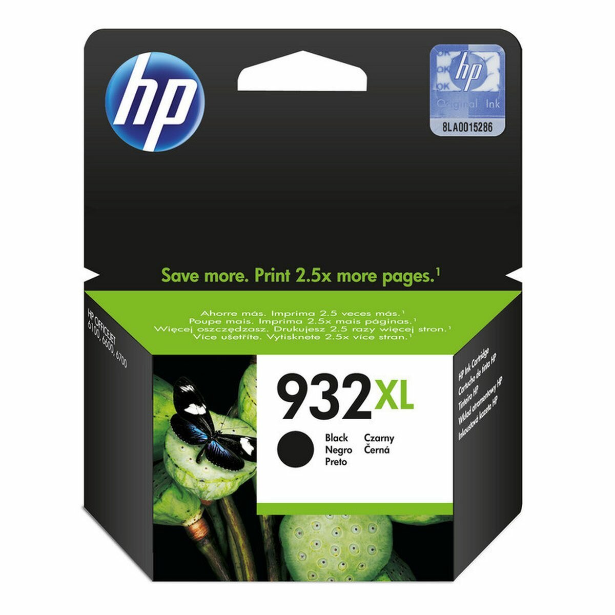 Картридж оригинальный HP 932XL CN053AE (1000 страниц) черный