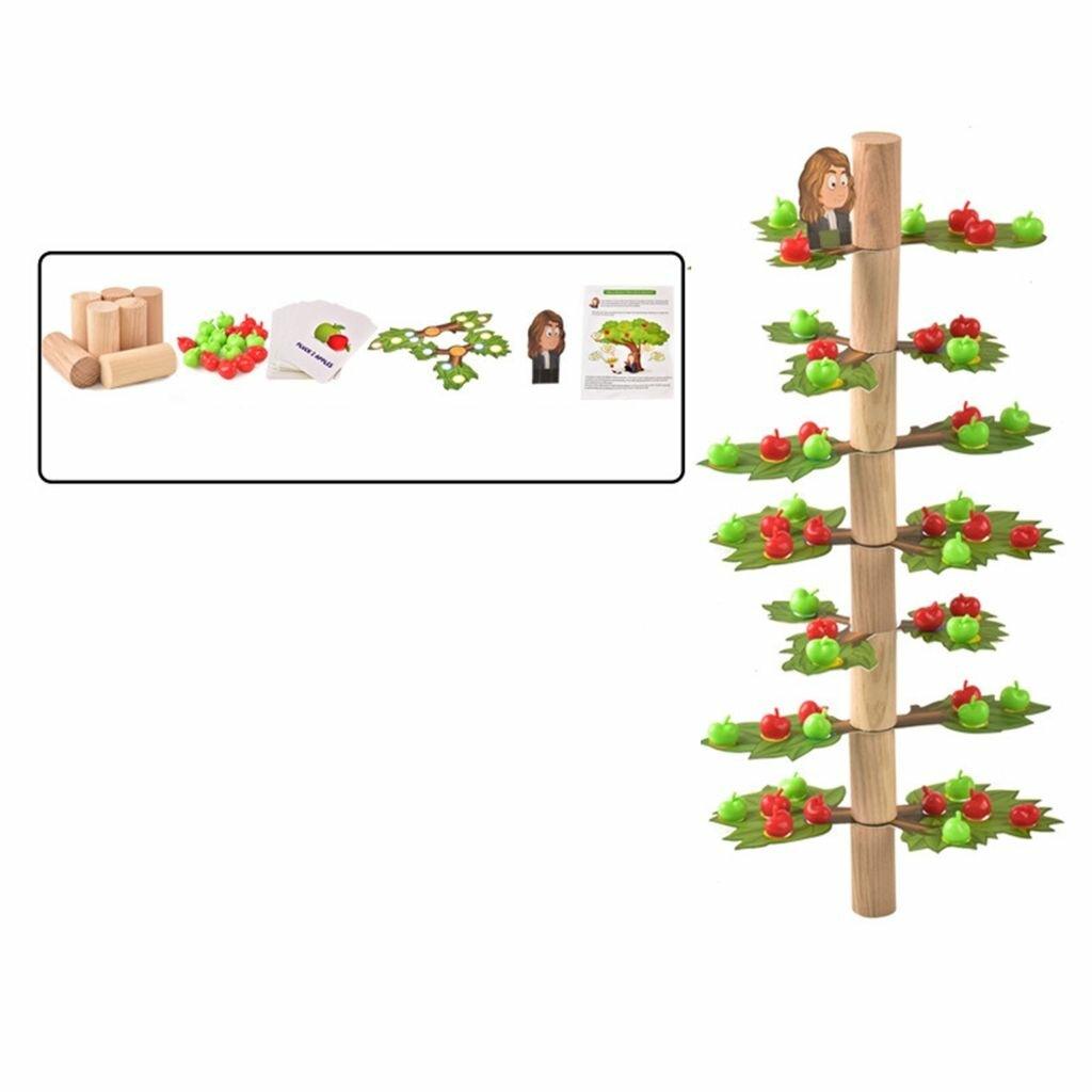 Балансирующая елочная игрушка для детского набора блоков, складывающаяся развития мозга, подарок дошкольников