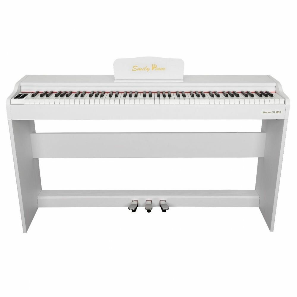 Цифровое фортепиано EMILY PIANO D-51 WH