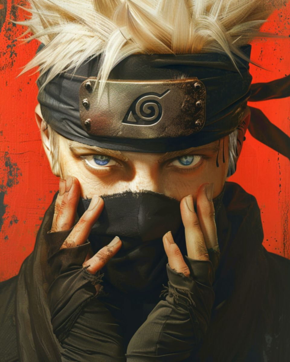 Картина по номерам аниме косплей наруто 40х50