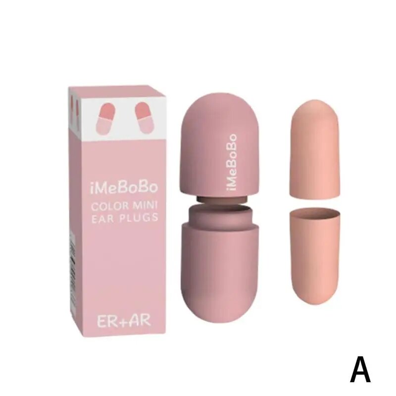 Шумоподавляющие беруши с эффектом памяти Розовый, AD01-0037-Pk 10pcs