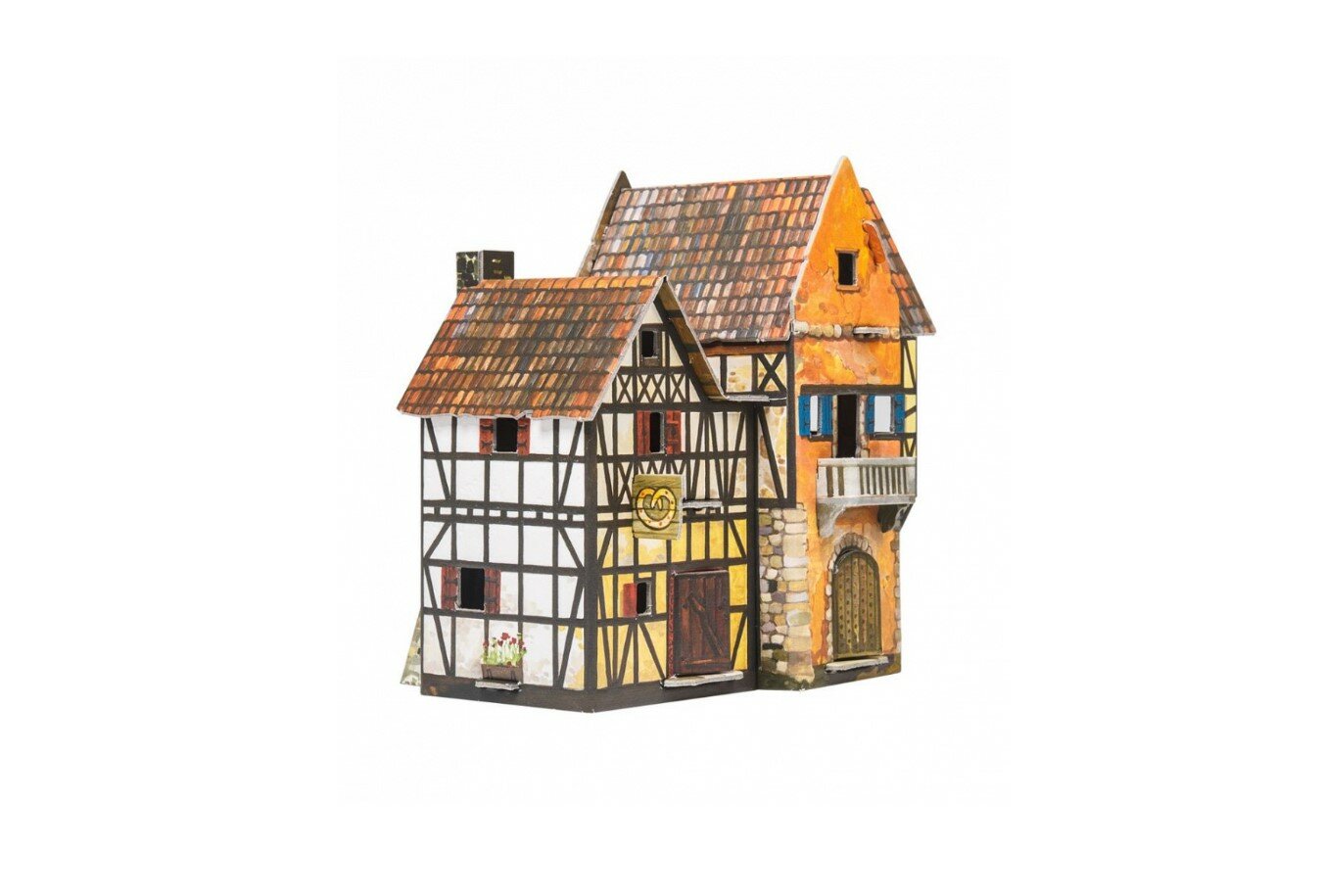 Сборная модель Умная Бумага Пекарня. Средневековый город УмБум243