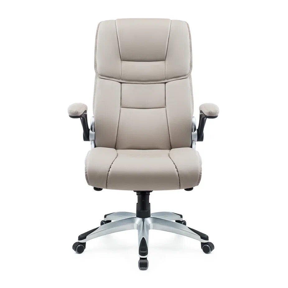 Кресло компьютерное 2110H "Nickolas" Эко кожа, цвет жемчужный, pearl