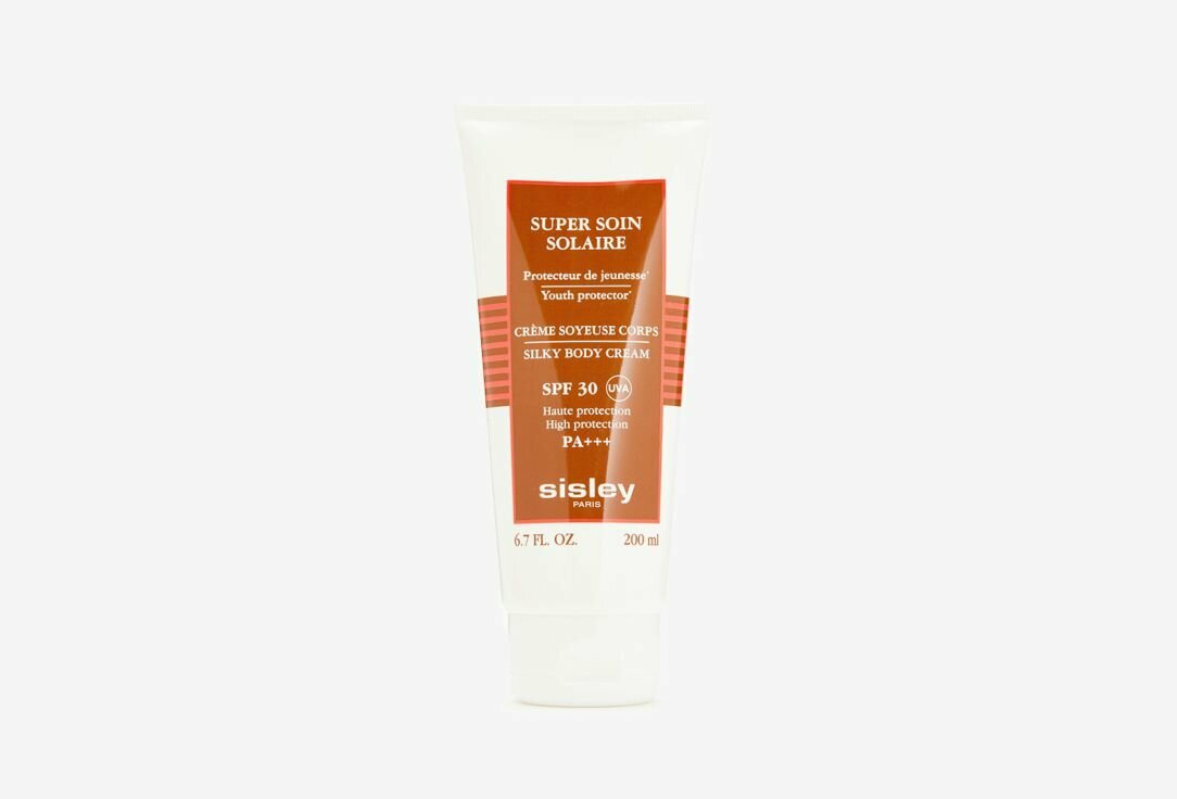 Солнцезащитный шелковистый суперкрем для тела SPF30 SISLEY Super Soin Solaire Silky Body Cream 200 мл