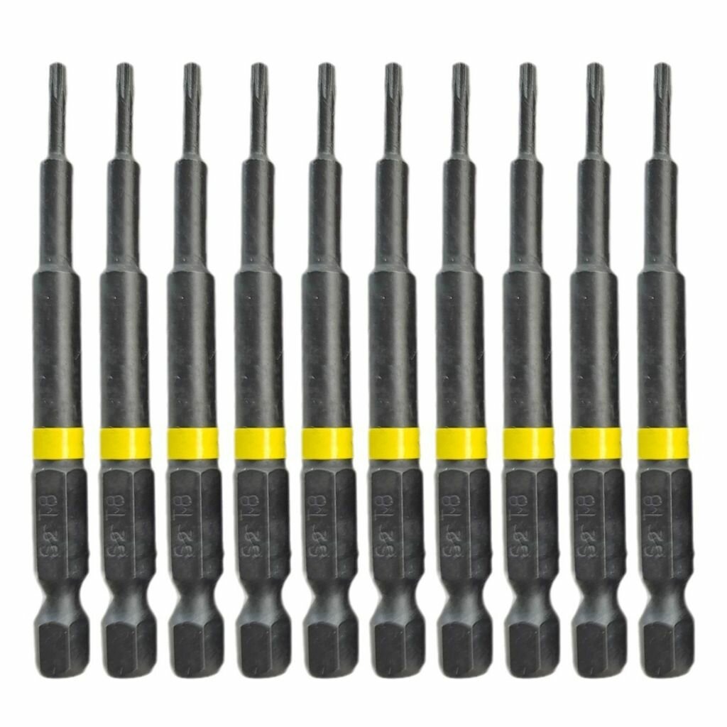 Принадлежности для инструментов, (1 комплект из 10 шт) Долото для цветения сливы, сильное магнитное долото (magnetic)-T8