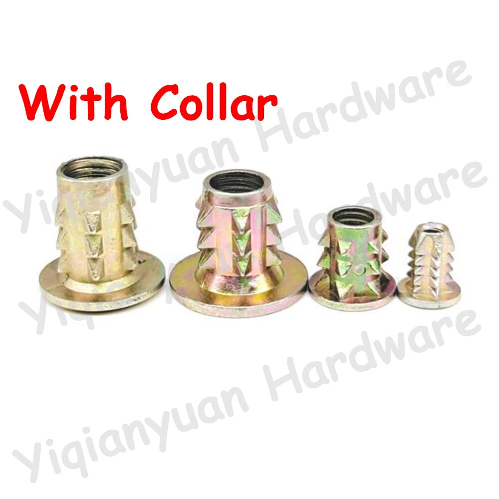 Гайки с шипами Yiqianyuan M3-M8 M3x10 (30Pcs), With Collar