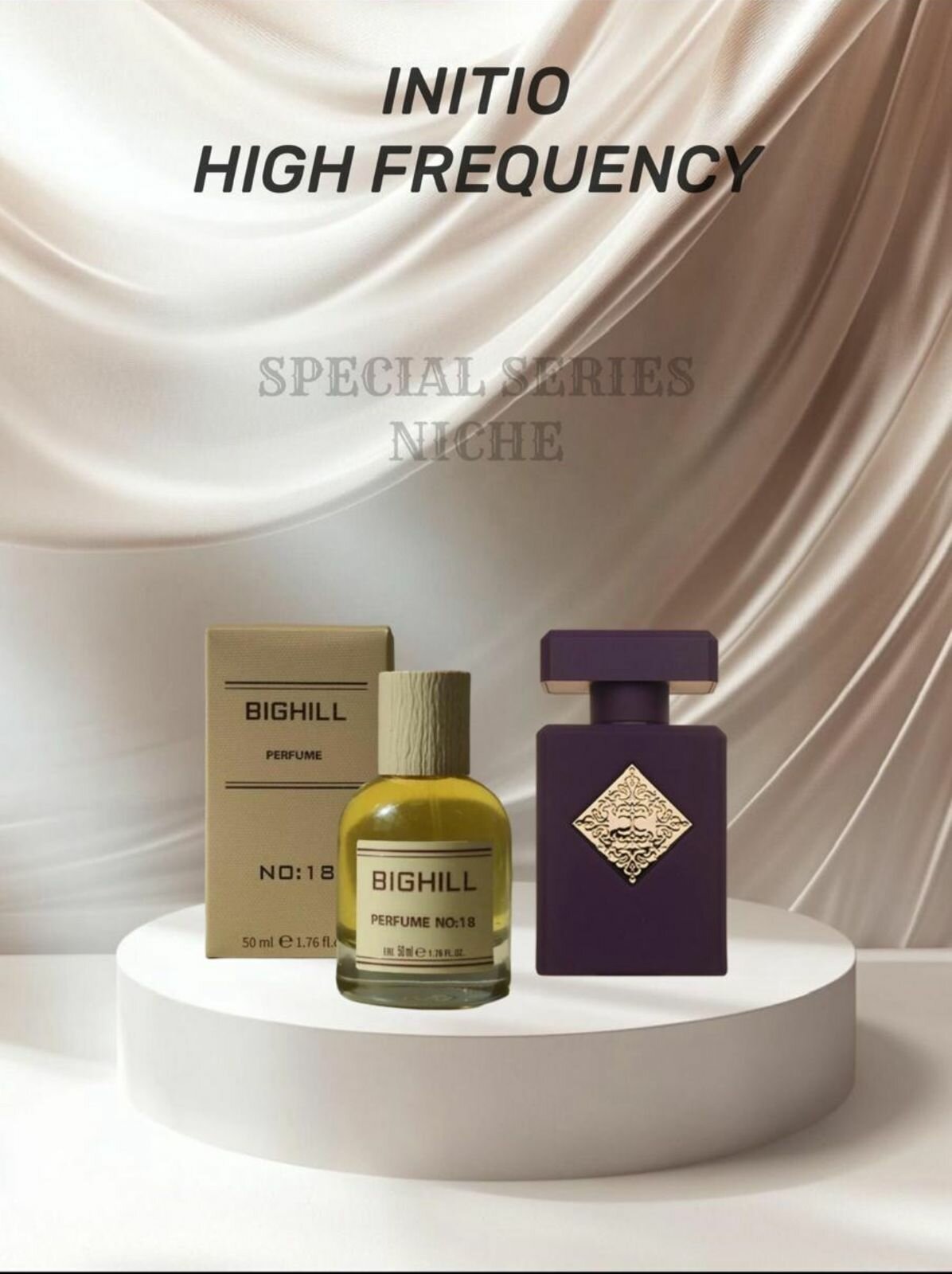 EYFEL Селективный парфюм серии Bighill UNISEX NO:18 High Frequency, цветочные, 50мл