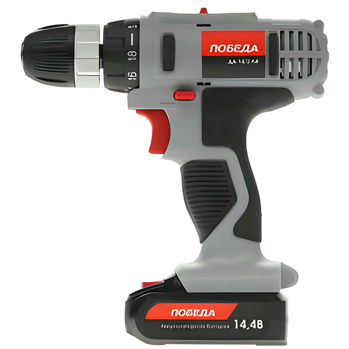 Дрель аккумуляторная победа ДА-14/2 Ли-М 180201643