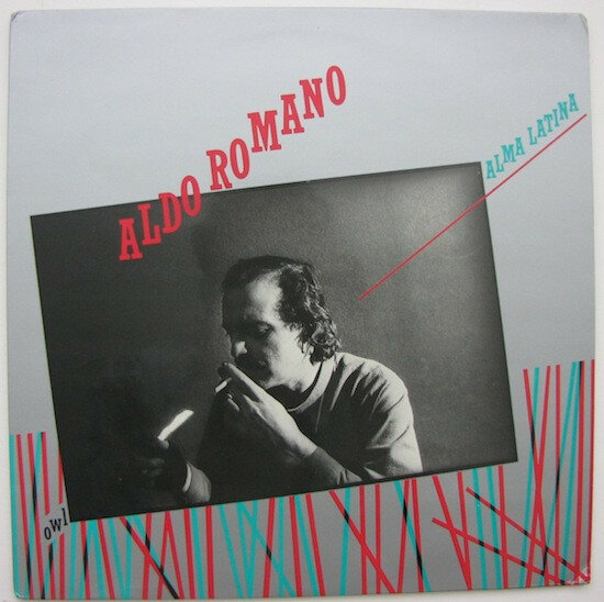 Aldo Romano - Alma Latina. Винтажная виниловая пластинка. Lp. Винил