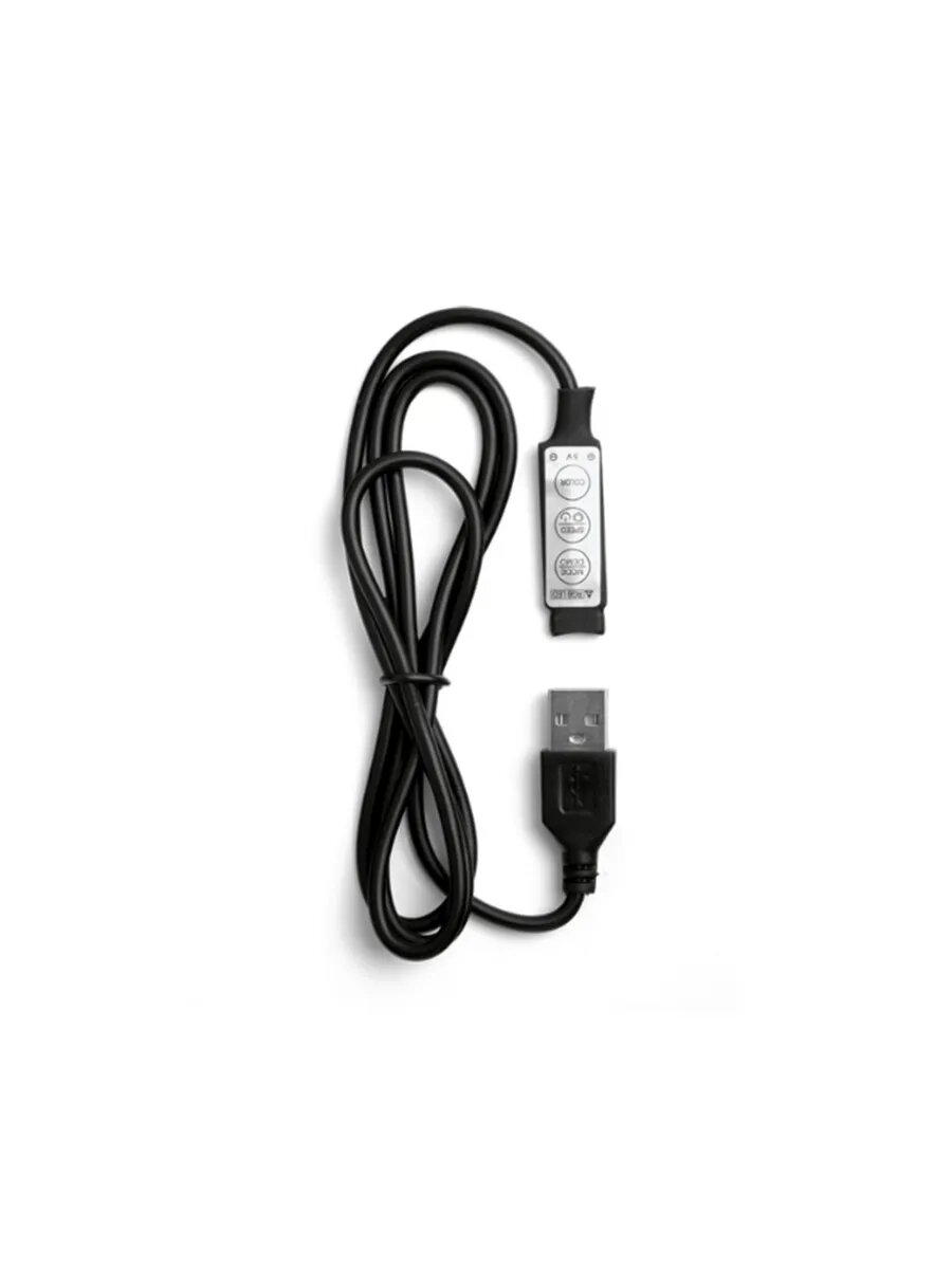 Контроллер WOLTA WLC-C/01 без пульта для светодиодной ленты RGB разъем USB, 12В
