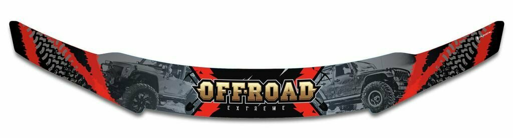 Дефлектор капота Серия "Полноцвет" Коллекция вариация 25 Nissan Note Год выпуска 2010-2014